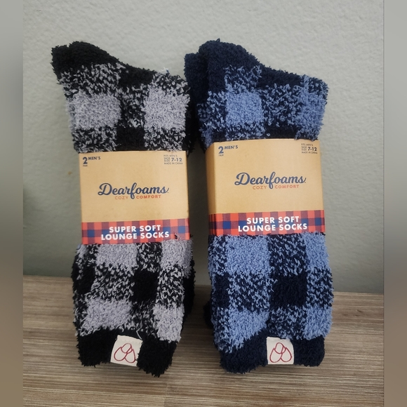 dearfoams | Underwear & Socks | Dearfoams Lounge Socks For Mens Total 4 ...